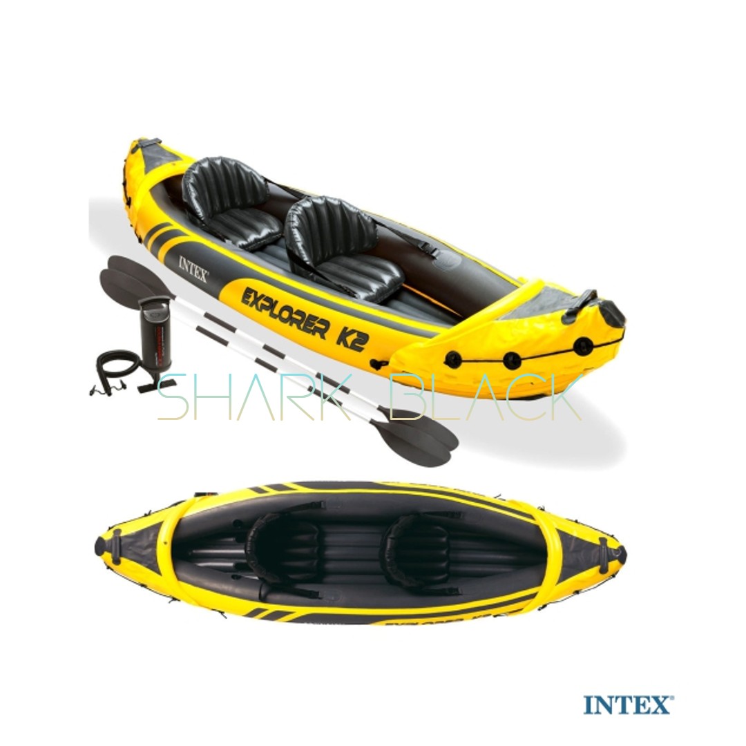 Kayak K2 Explorer Intex 68307 - Shark Black