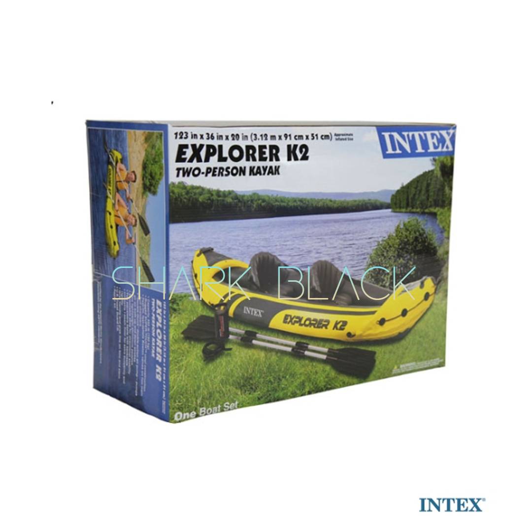 Kayak K2 Explorer Intex 68307 - Shark Black